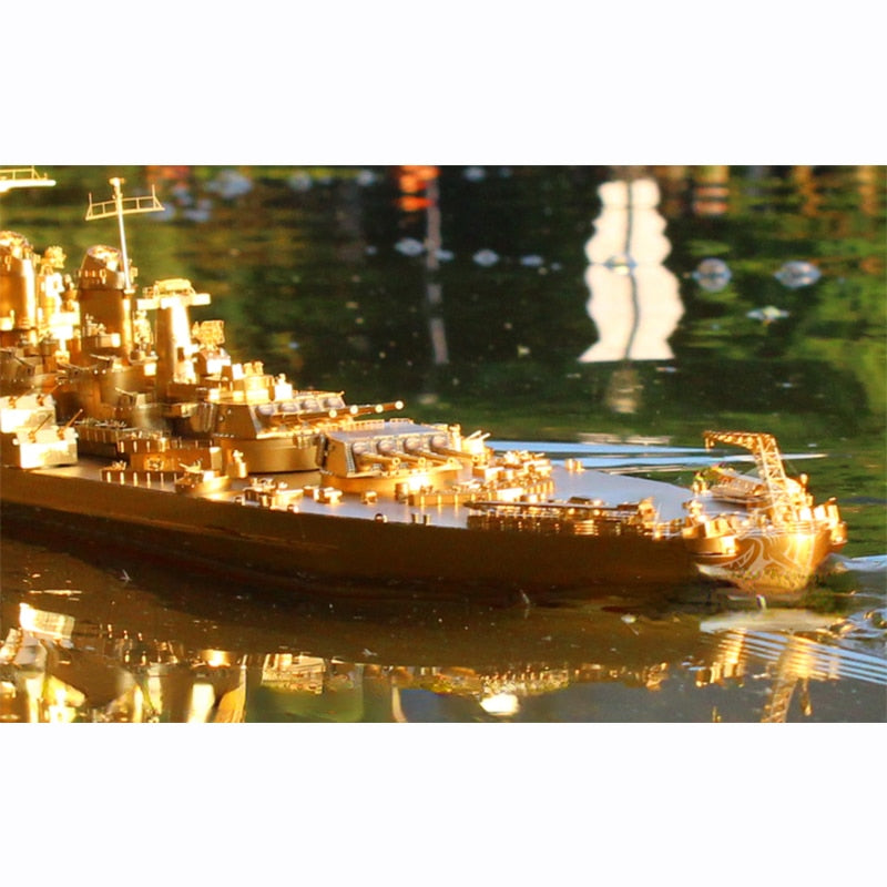 1/350 Yehuo RC Ship Montana-class Battleship Remote Control Finished ...