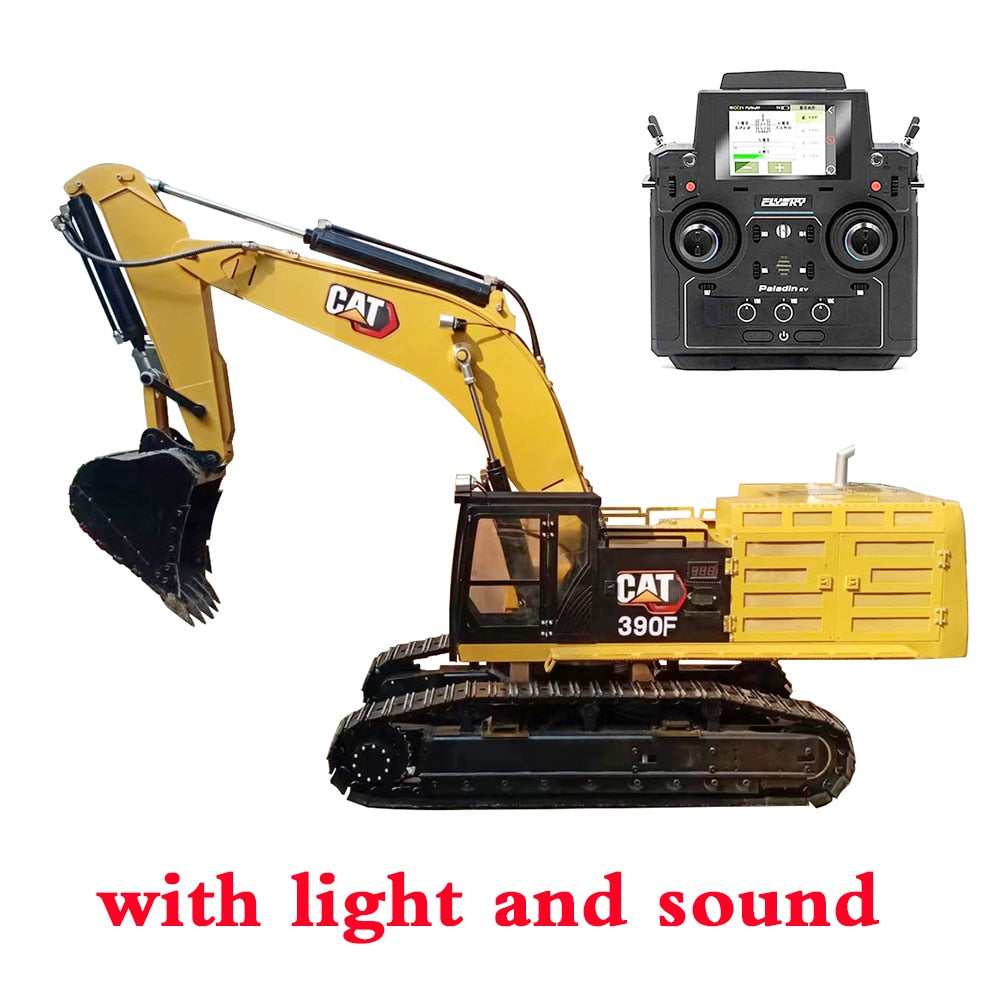 1/8 390F RC Full Brushless Hydraulic Excavator Metal Heavy Engineerin ...