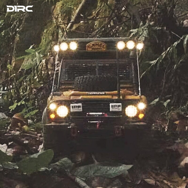 D1RC D90 Land Rover Defender 1/10 Metal RC Crawler - Camel Trophy ...