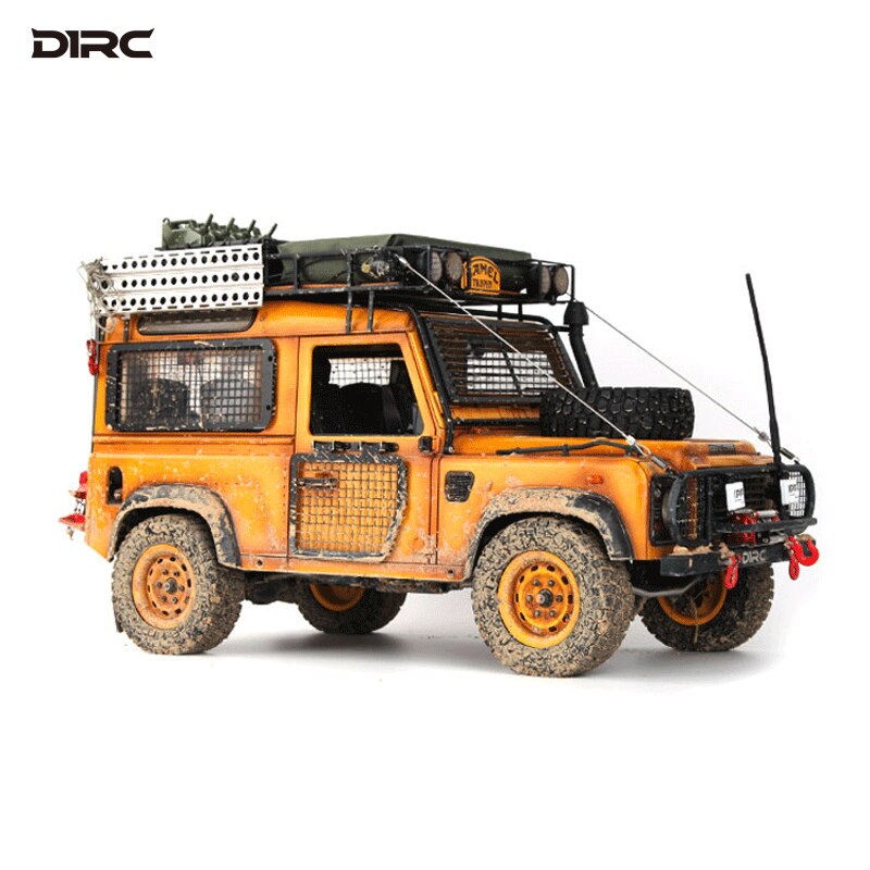 D1RC D90 Land Rover Defender 1/10 Metal RC Crawler - Camel Trophy ...