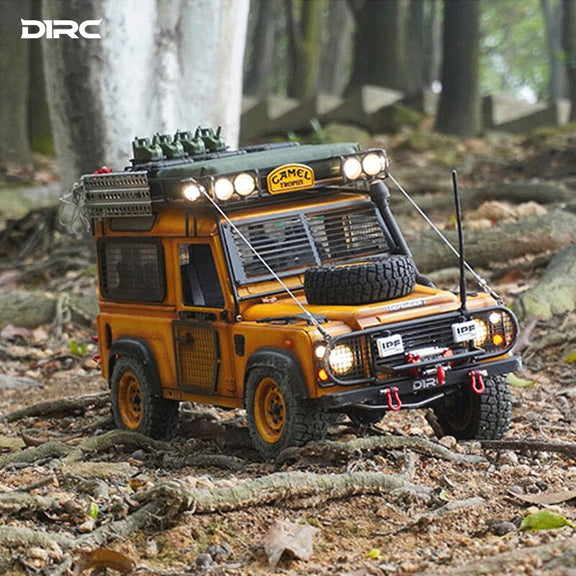 D1RC D90 Land Rover Defender 1/10 Metal RC Crawler - Camel Trophy ...
