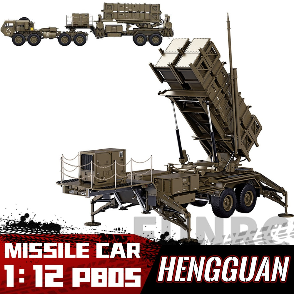 HG 1/12 RC for U.S Missile Launch Vehicle P805 Model Radio Lights 360 ...