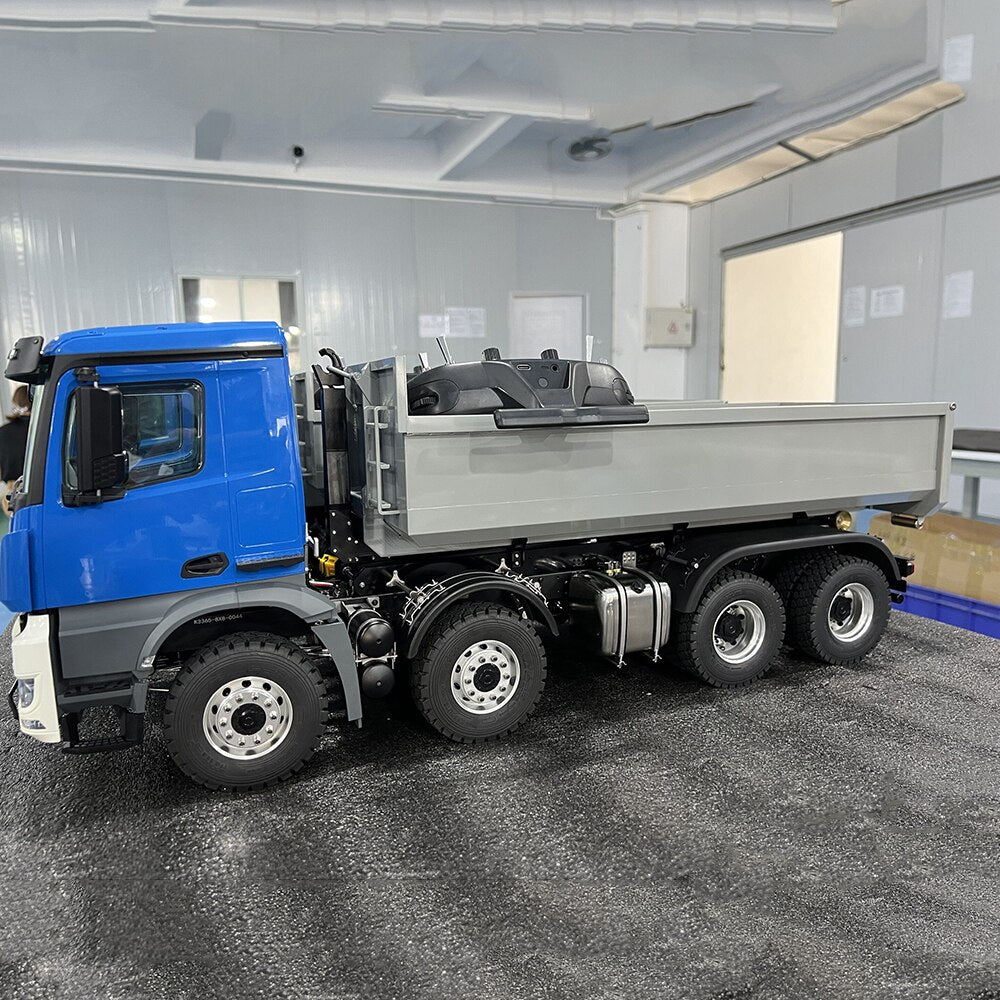 NEW RC K3366 K3365 1/14 8×8 Hydraulic Truck Model with Sound and Ligh ...