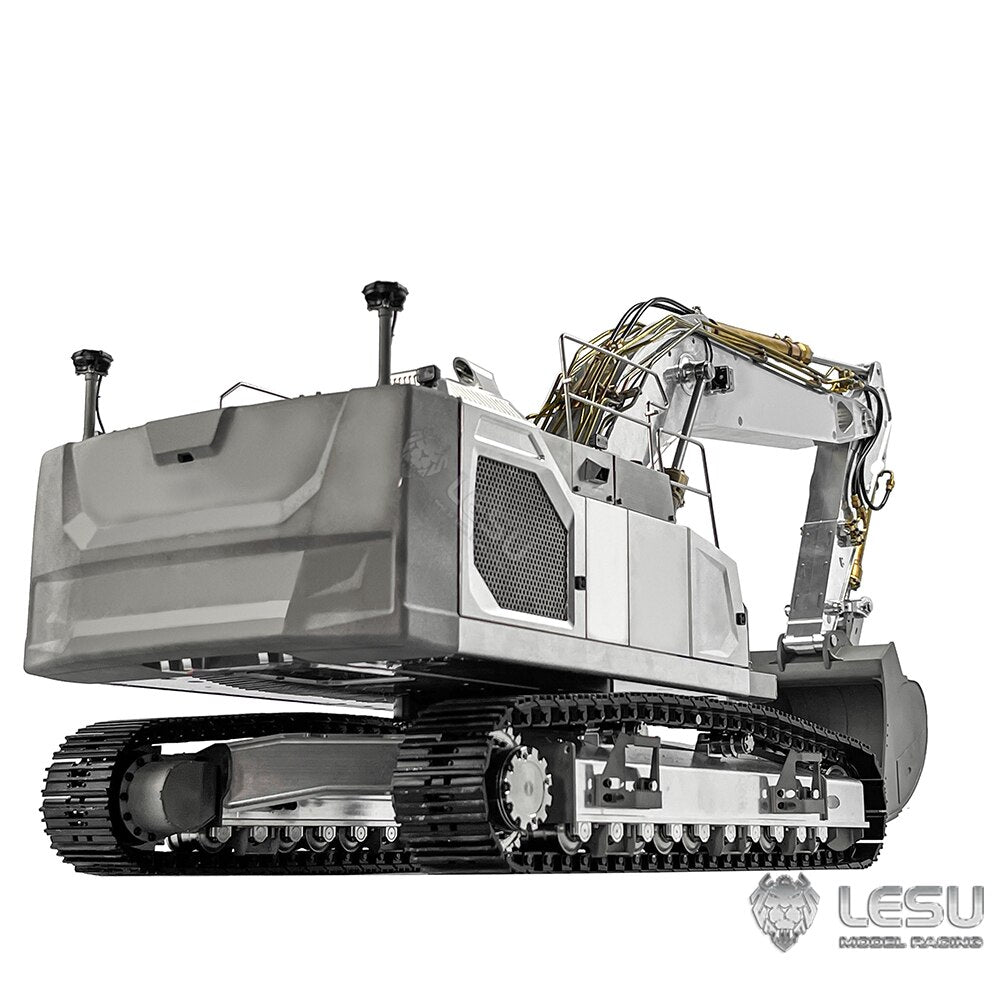 New LESU RC Hydraulic Excavator 1/14 Metal Remote Controlled Digger L ...