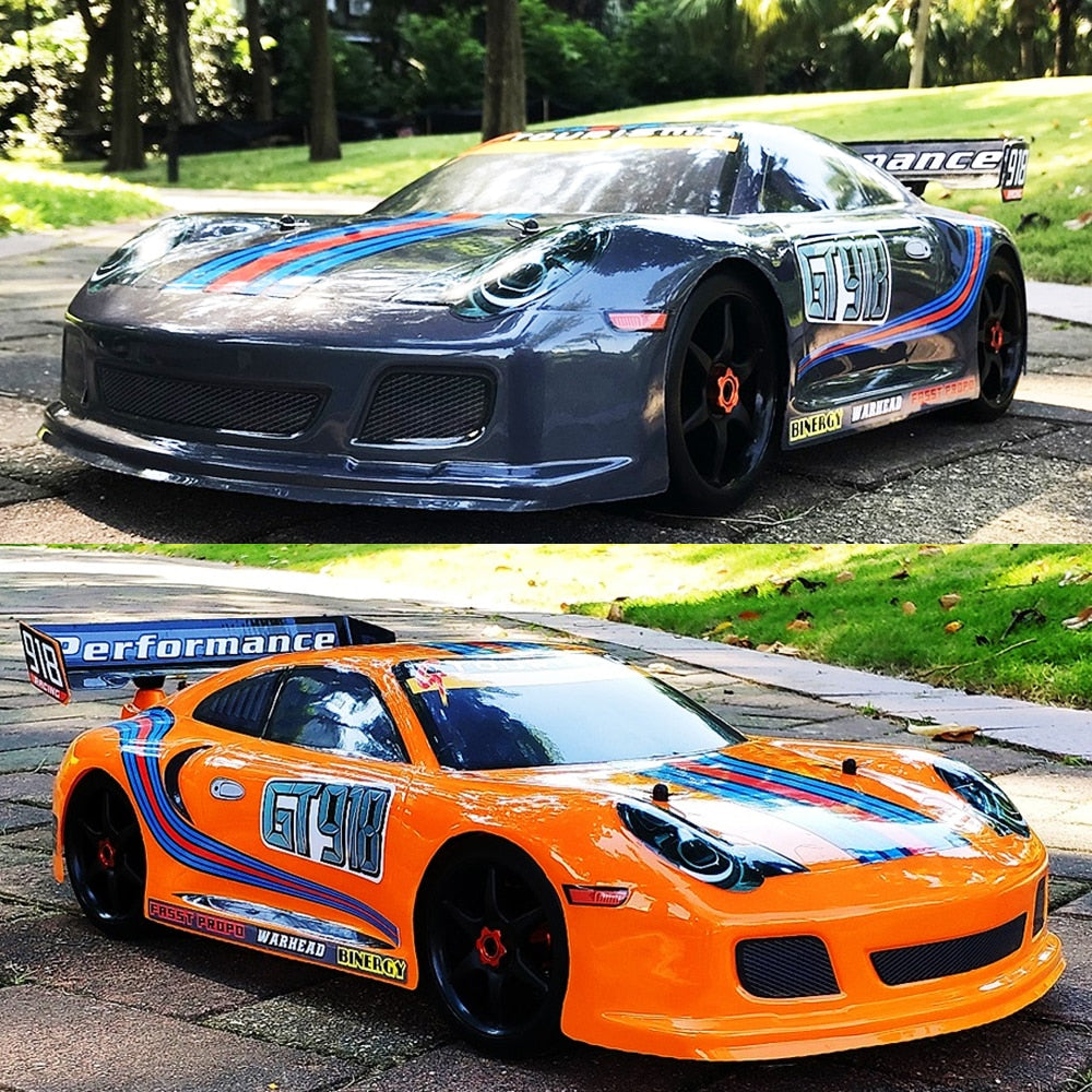 New RC Car 1/8 GT918 Flat Running Drift High Speed Professional Four ...