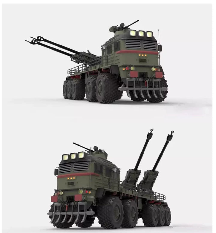 XX10 T-REX 1/10 Professional 10x10 RC Military Truck - 1.25 Meters ...