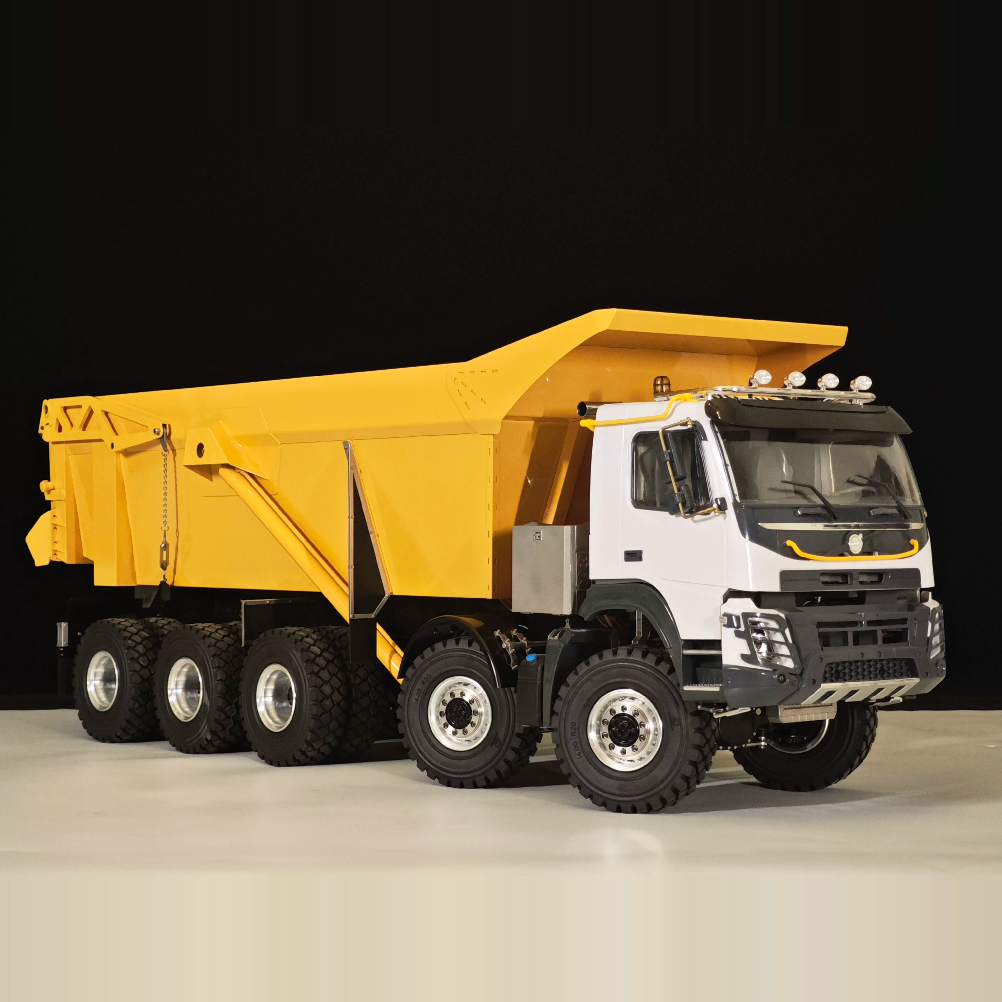 1/14 RC Hydraulic Dump Truck 10x10 - JDMODEL JDM-219 Heavy Duty – AT 99 ...