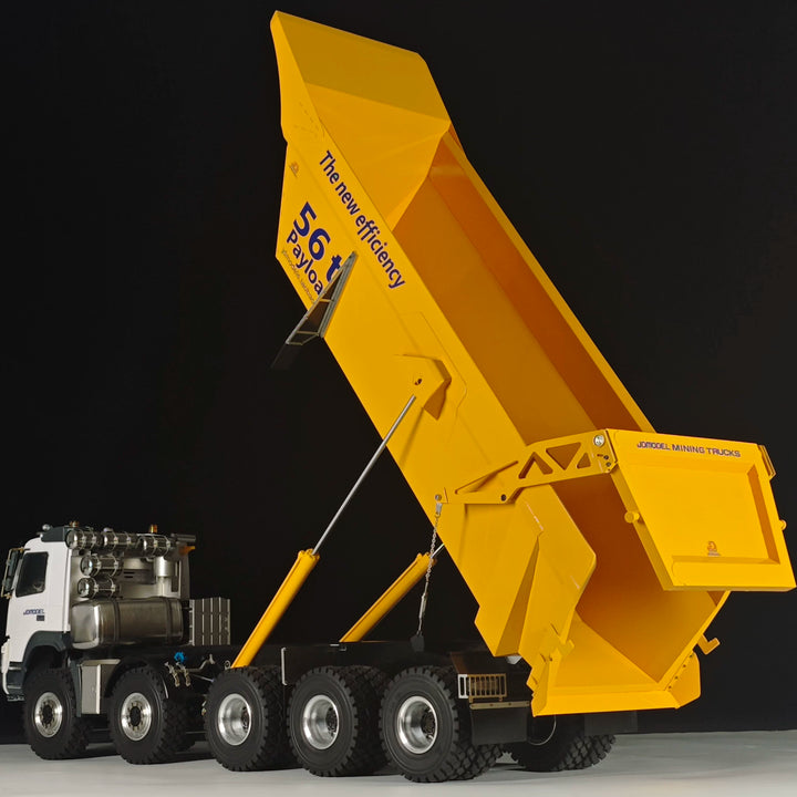 1/14 RC Hydraulic Dump Truck 10x10 - JDMODEL JDM-219 Heavy Duty – AT 99 ...
