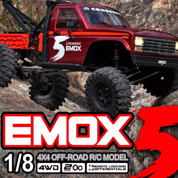 1/8 Scale RC Recovery Crawler - High-Torque Brushless FOC System High ...