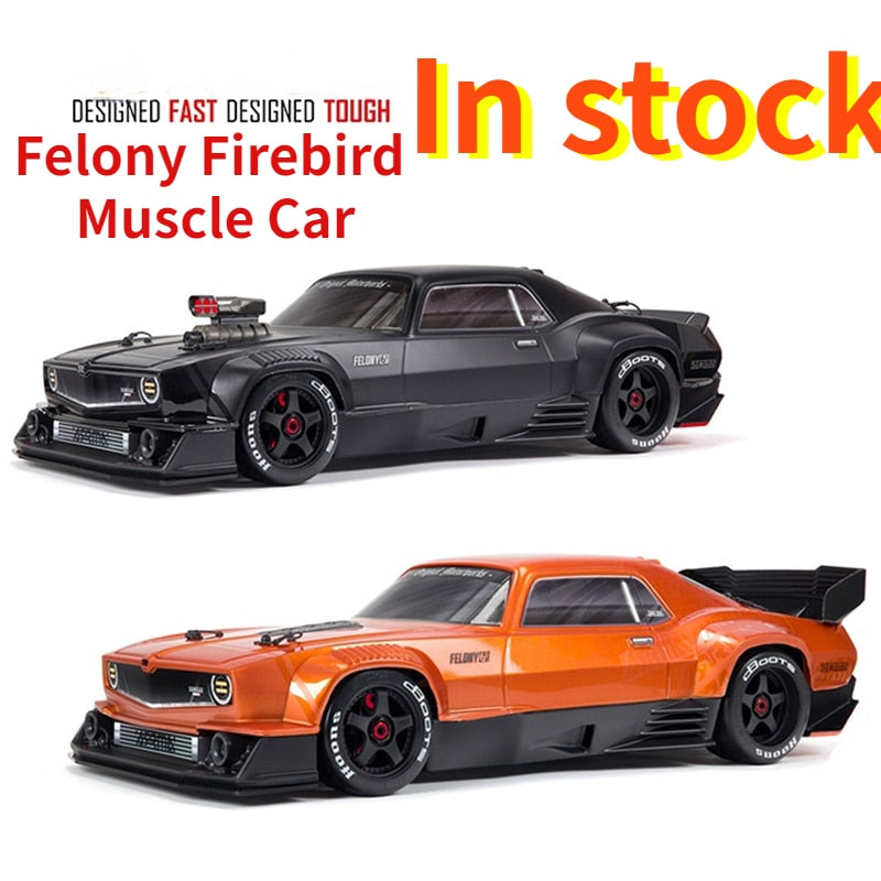 RC 1/7 1/18 ARRMA Super Flat Running ARA7617V2 FELONY Firebird Retro ...