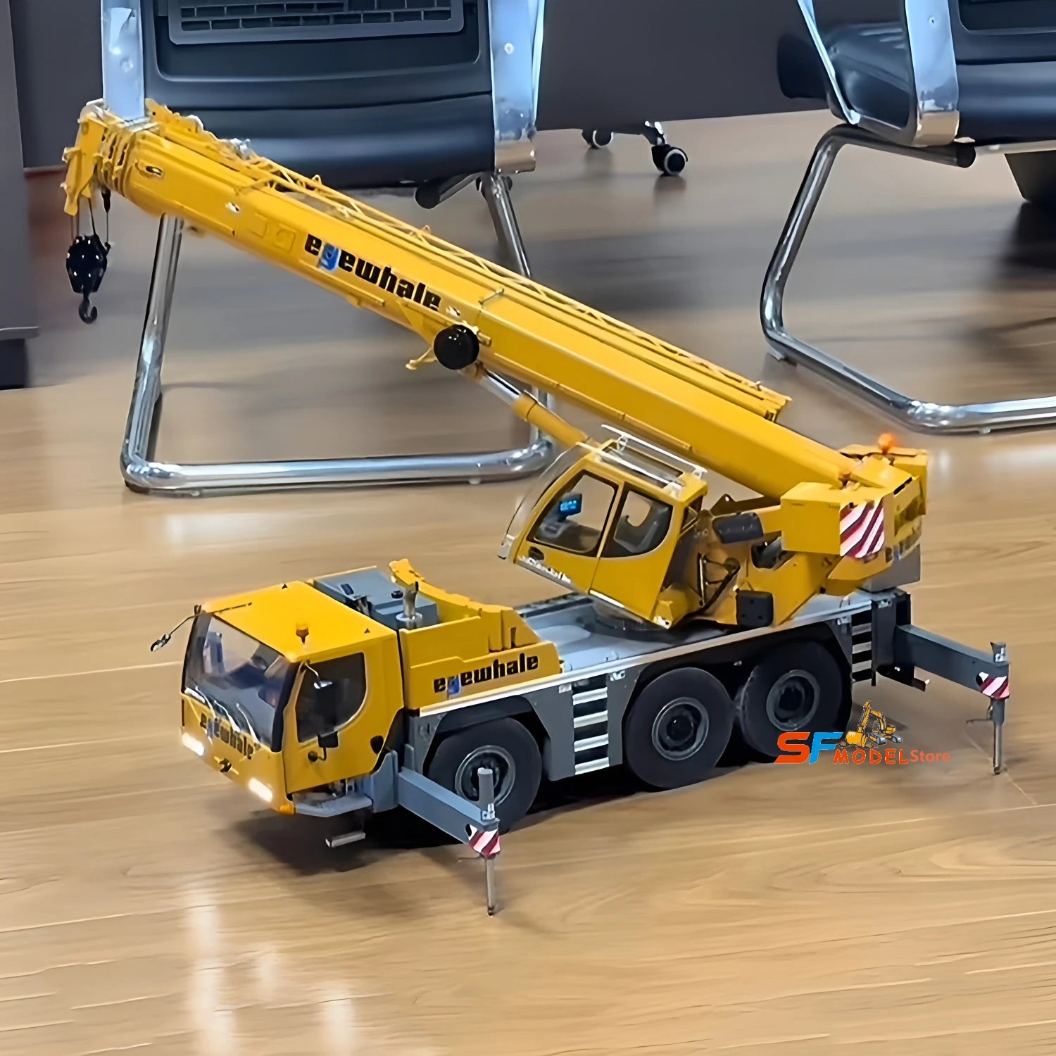 D1050 RC Crane 1/14 3-axis Remote Control Hydraulic Crane Engineering ...