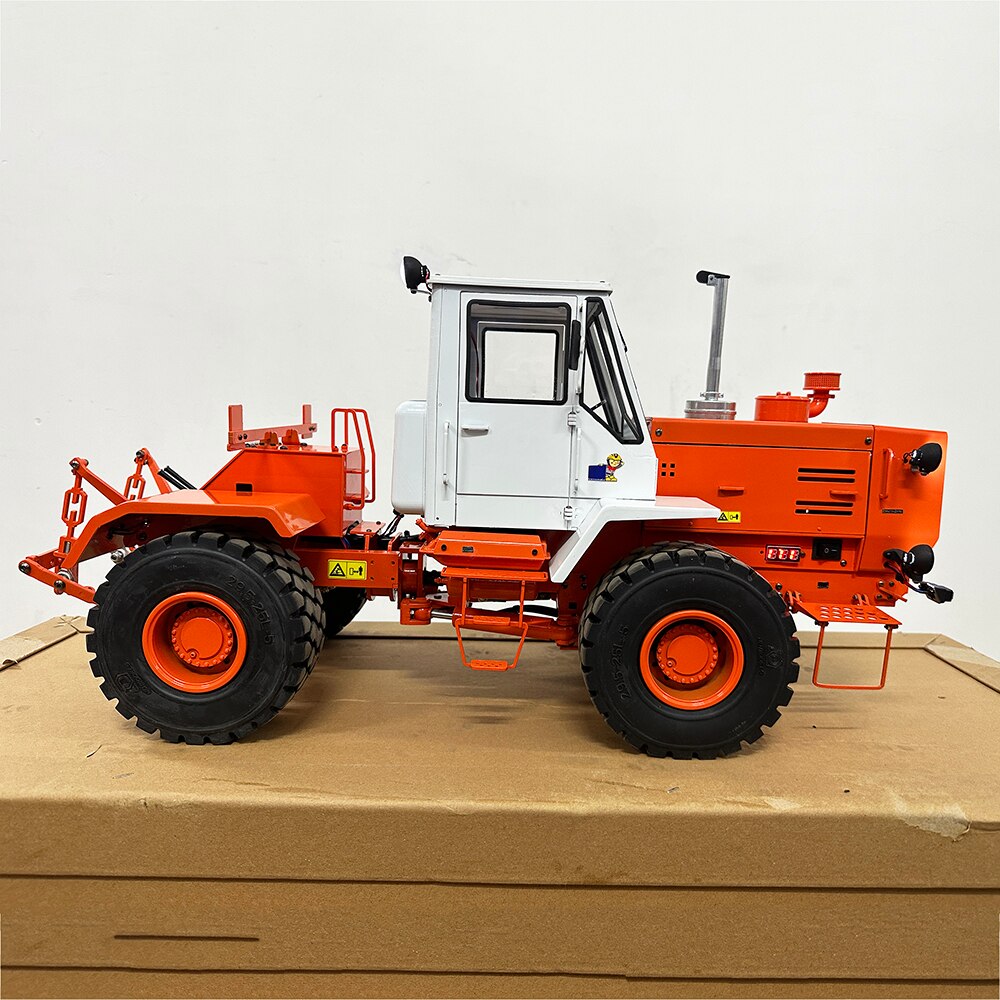 T150K 1/5 Wheeled RC Hydraulic Tractor Model Construction Machinery R ...
