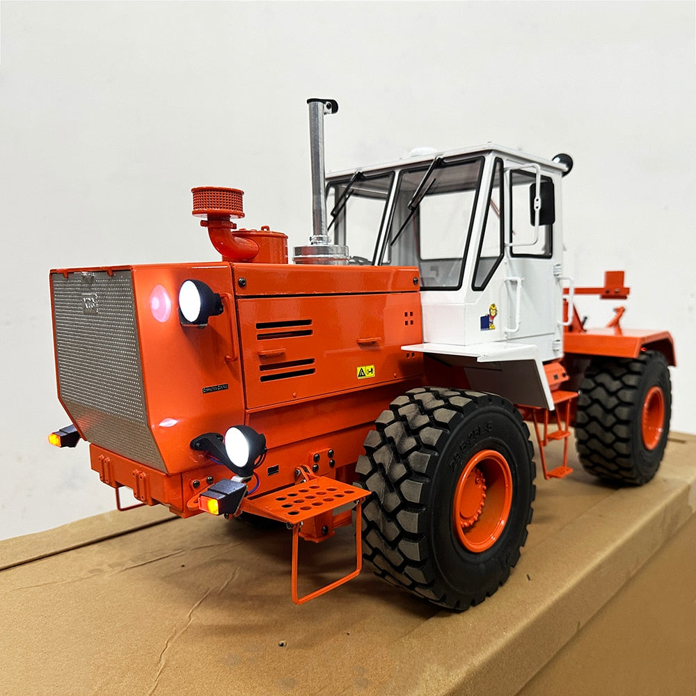 T150K 1/5 Wheeled RC Hydraulic Tractor Model Construction Machinery R ...