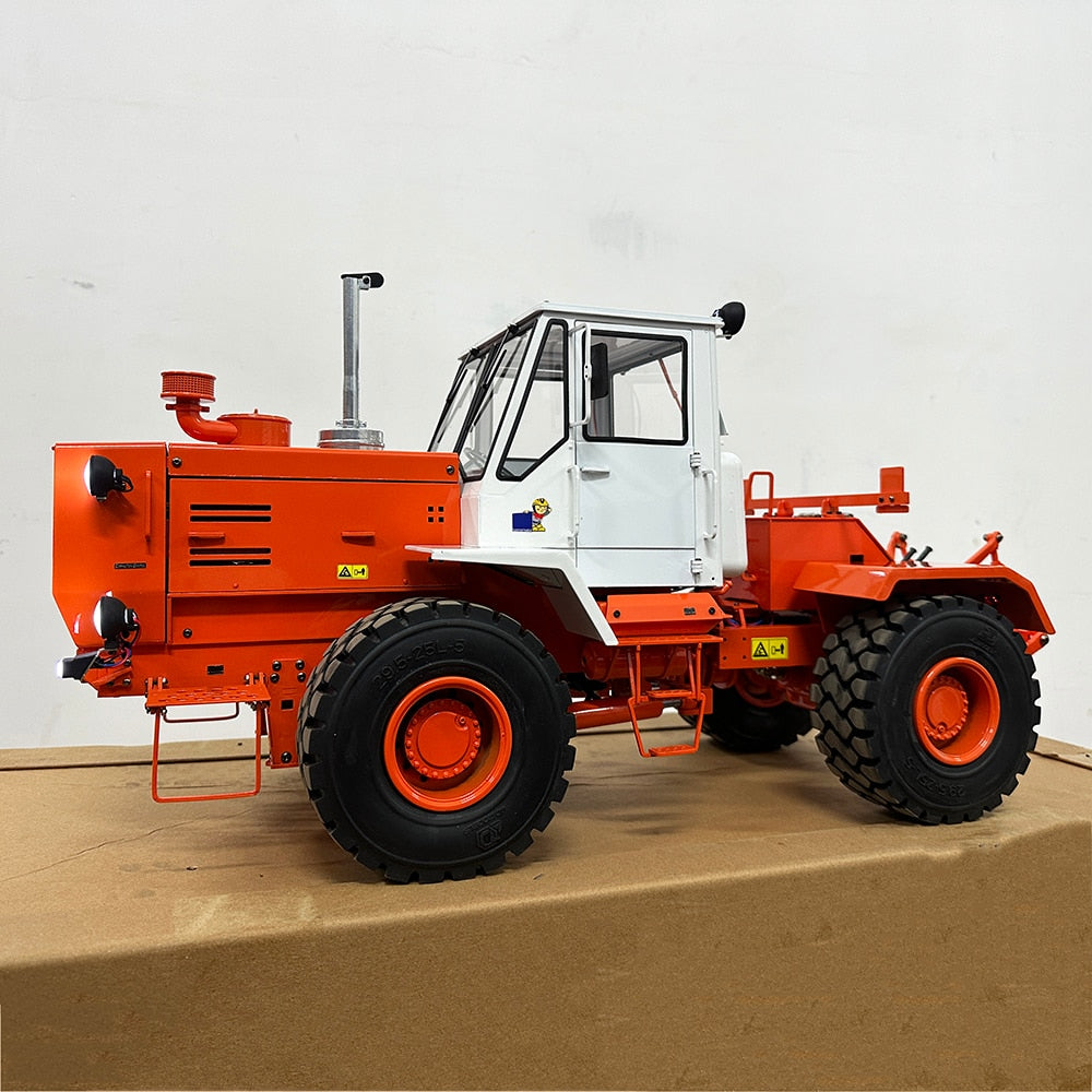 T150K 1/5 Wheeled RC Hydraulic Tractor Model Construction Machinery R ...