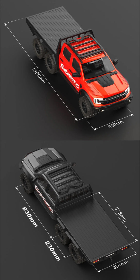 1/5 Scale RC Crawler: EMO XX2 (4x4) & XXL2 (6x6) Dinosaur Series ...