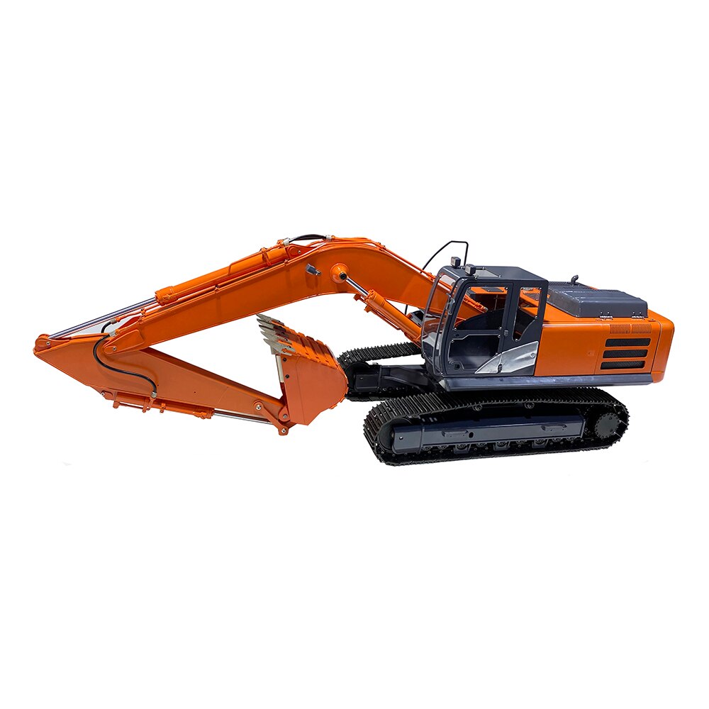 1/12 360 Hydraulic Excavator Model Metal Remote Control Construction M ...