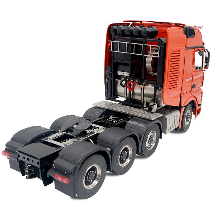 1/14 Heavy Duty Trailer 8x8 Remote Control Metal RTR Version Full Dri ...