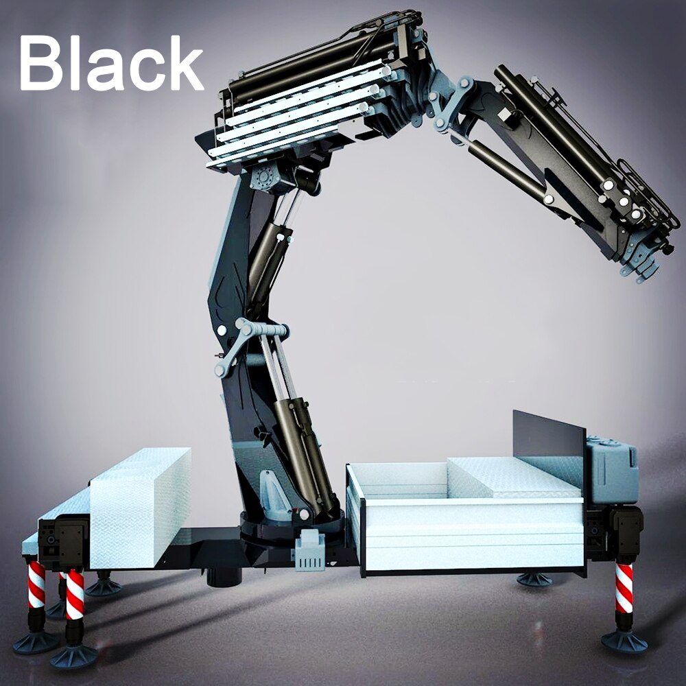 1/14 RC Hydraulic Trailer Crane 8x8 Metal Model RTR Version RC Constr ...