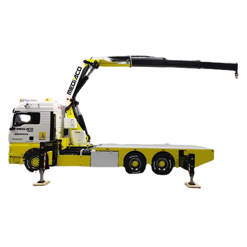 1/14 Truck Mounted Crane Remote Control Hydraulic Heavy Truck Crane M ...