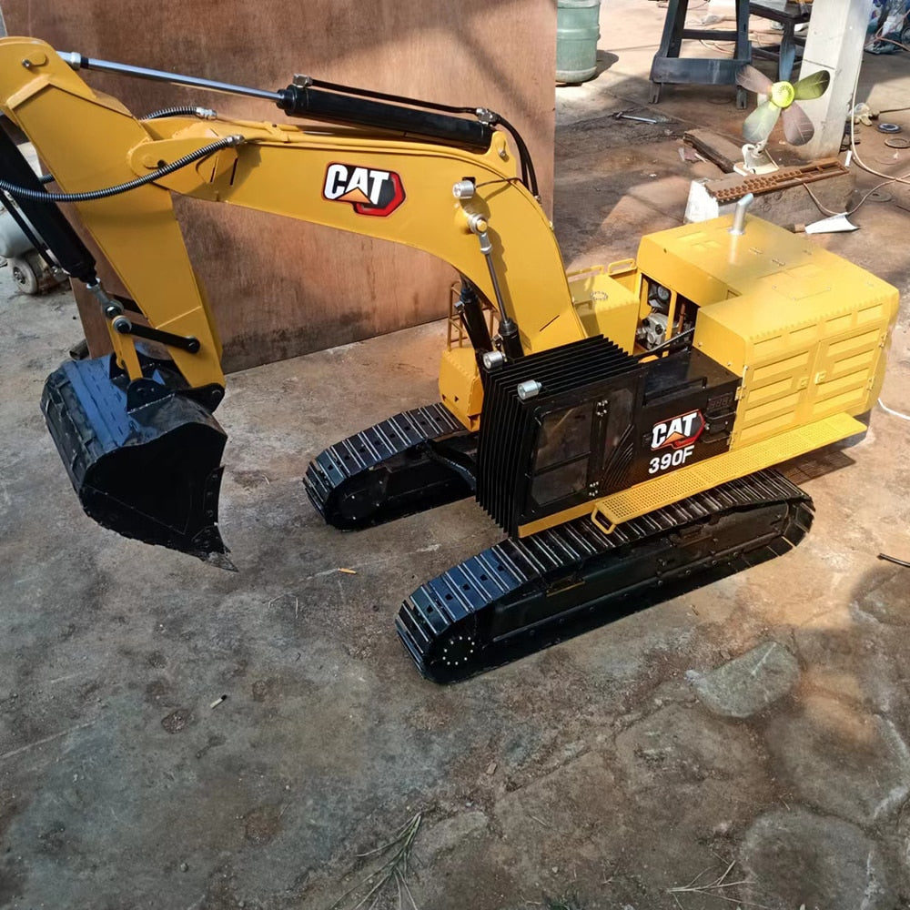 1/8 390F RC Full Brushless Hydraulic Excavator Metal Heavy Engineerin ...
