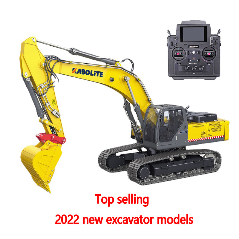 In Stock New 1/14 RC Hydraulic Excavator Metal Model K350 with Lights ...