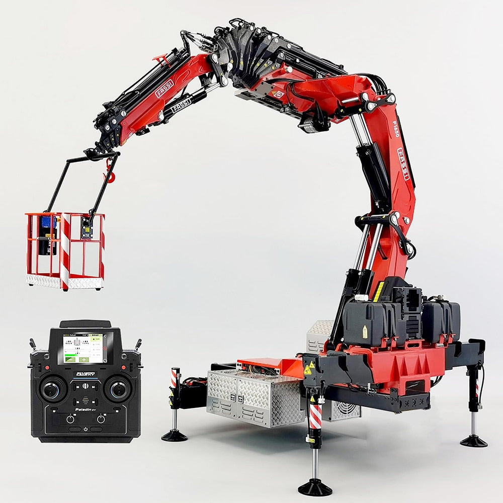 F1650 Heavy Duty Truck Mounted Crane 1/14 RC Hydraulic Truck Mounted ...