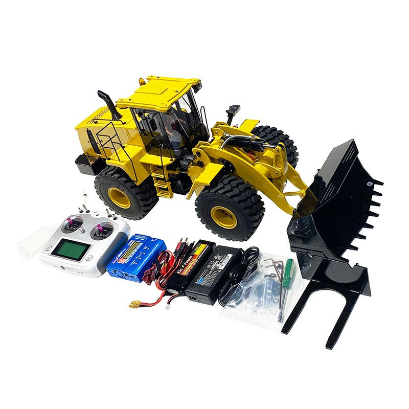 CAT 980L 1/14 New Full Metal Hydraulic Loader Model RTR Forklift Model ...