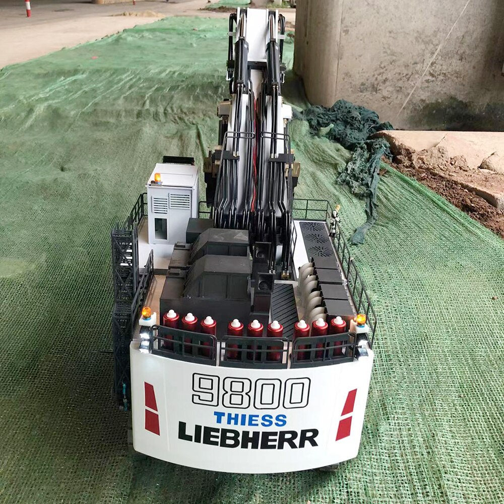 Liebherr 1/20 R 9800 RC Hydraulic Excavator Metal Heavy Mining Excava ...