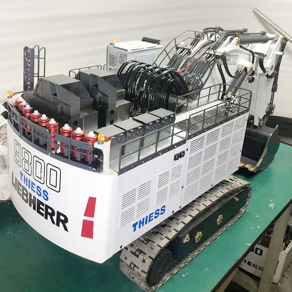Liebherr 1/20 R 9800 RC Hydraulic Excavator Metal Heavy Mining Excava ...