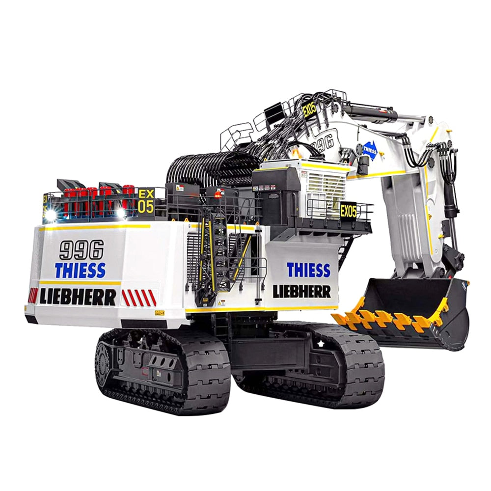 Liebherr 996 1/20 RC Hydraulic Excavator Metal Heavy Engineering Mode ...