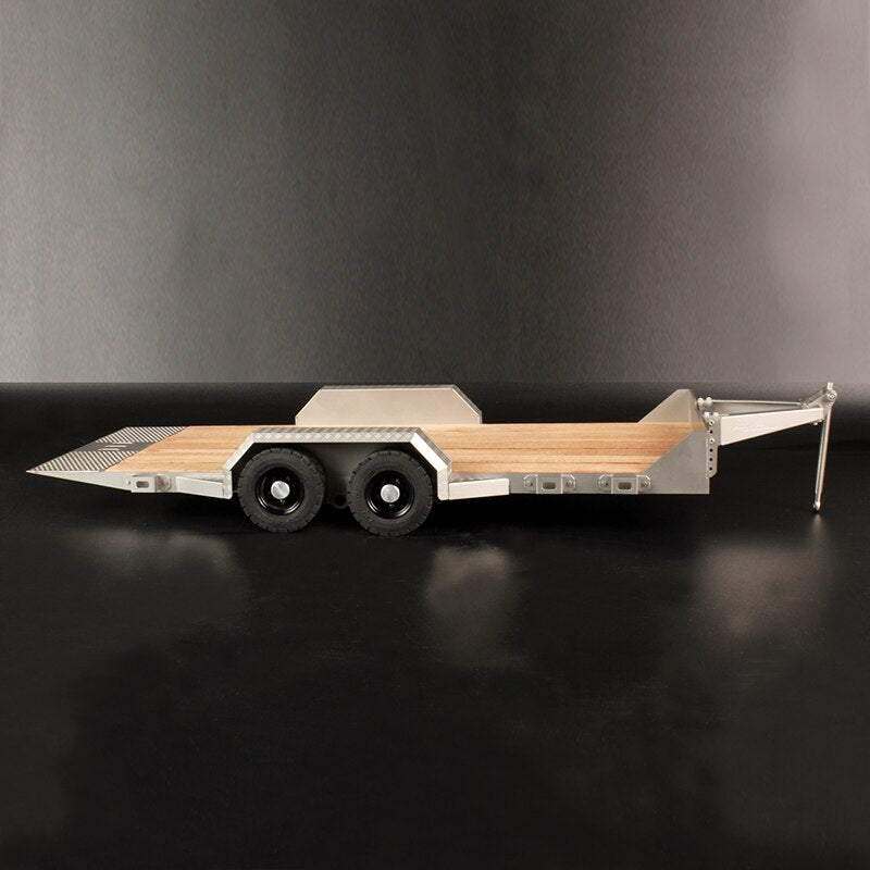 Metal Trailer Board 1/14 Transport Truck Small Trailer Small Construc ...